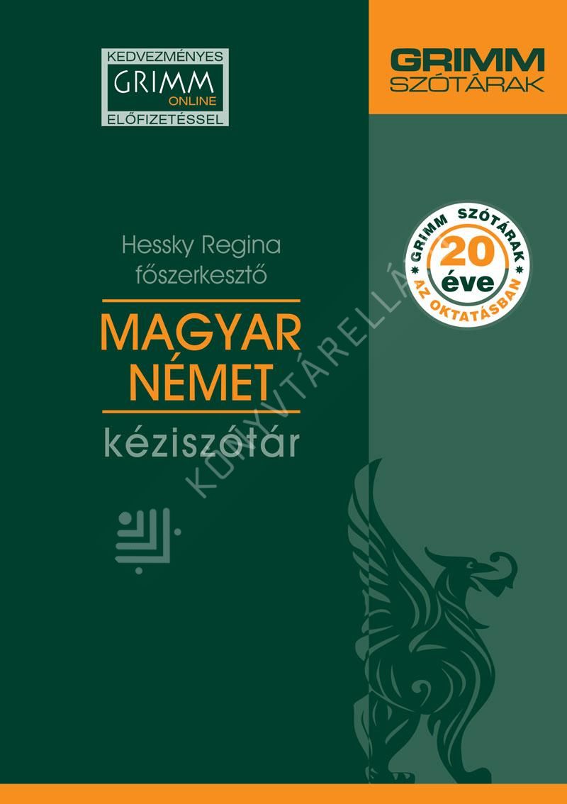 Magyar-német kéziszótár-KELLO Online könyvesbolt
