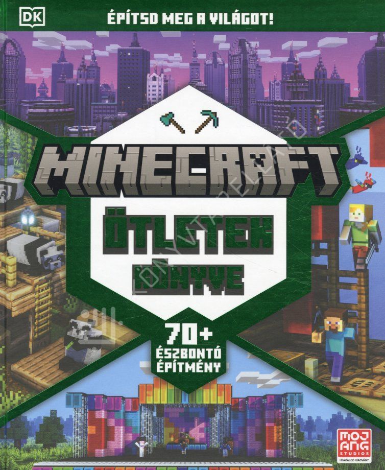 Minecraft: Ötletek könyve-KELLO - Könyvtárellátó | Online könyvesbolt
